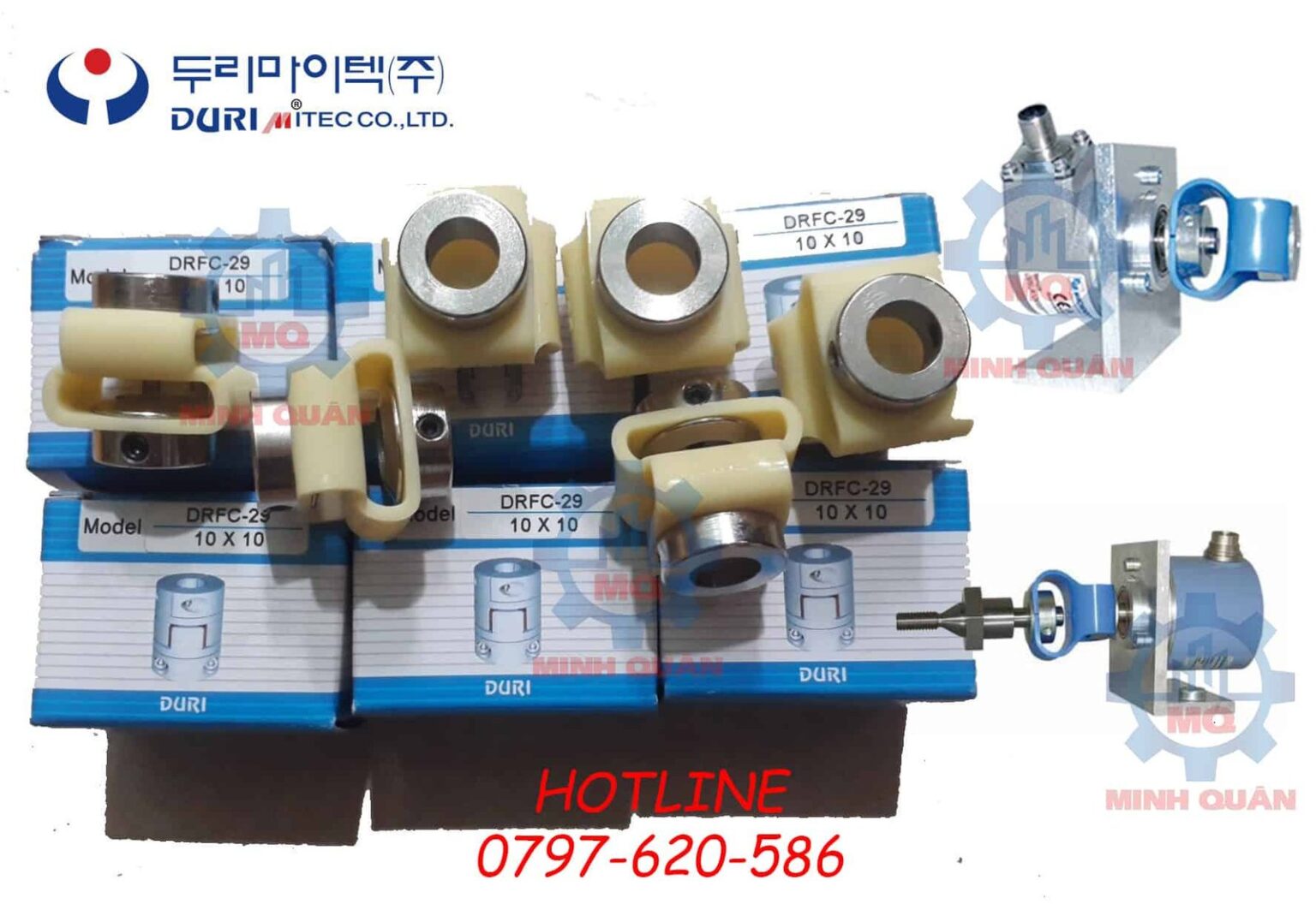 Khớp nối Encoder DRFC Duri có sẵn Minh Quân TTI